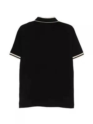 Emporio Armani Logo-embroidered Polo Shirt