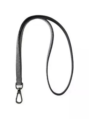 Brunello Cucinelli Monili Embellished Leather Lanyard