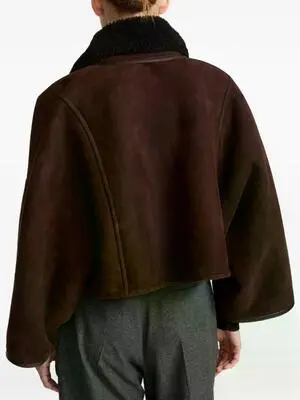YVES SALOMON Shearling Cape