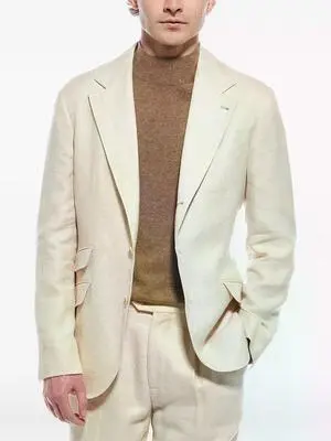 Brunello Cucinelli Linen-wool Blend Blazer