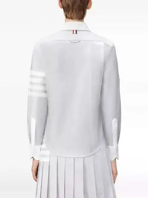 Thom Browne Cotton 4-bar Stripe Button-up Shirt
