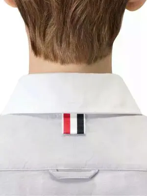 Thom Browne Cotton 4-bar Stripe Button-up Shirt