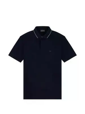 Emporio Armani Polo Shirt With Regular Fit In Cotton Pique