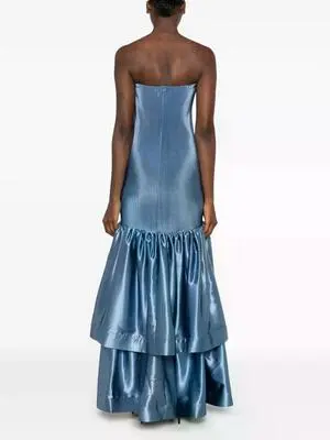 L'IDEE Strapless Tiered Maxi Dress