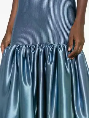 L'IDEE Strapless Tiered Maxi Dress