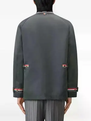 Thom Browne Pinstripe-panelled Field Jacket