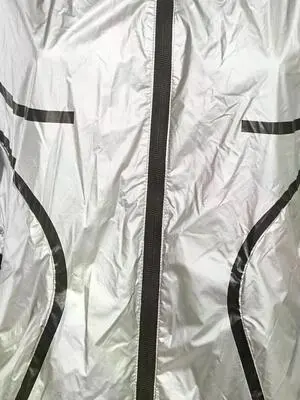 Stella McCartney X Adidas Metallic Hooded Zip-up Jacket