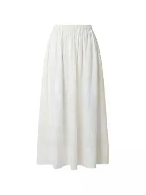 TOCCIN Imogen Gathered Skirt - Neutrals