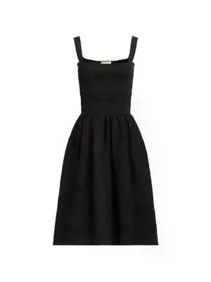 Elie Saab Midi Dress - Black