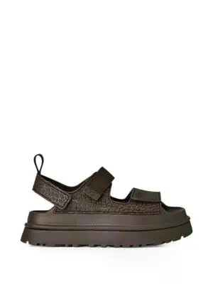 UGG Goldenglow Embossed Sandals - Brown
