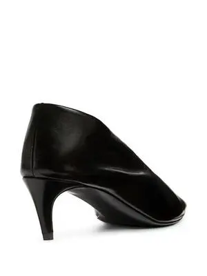 Khaite Pleated Pointed-toe Pumps