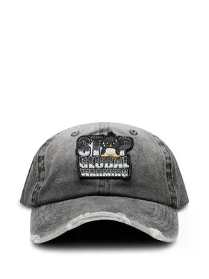 PRAYING Global Warming Baseball Cap - Grey