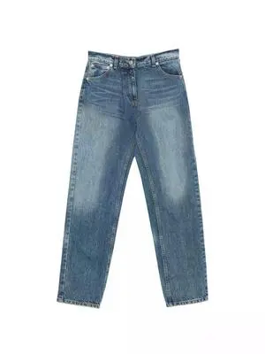 Magda Butrym Faded Effect Straight-leg Jeans - Blue