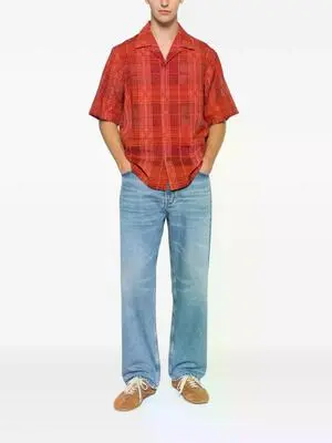 Nn07 Ben Check-pattern Shirt