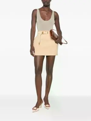 Wardrobe.NYC Sculpted Mini Skirt
