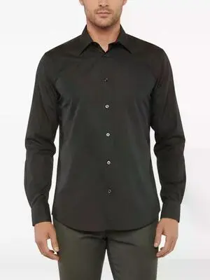 Hermès Button-up Long-sleeved Shirt - Black