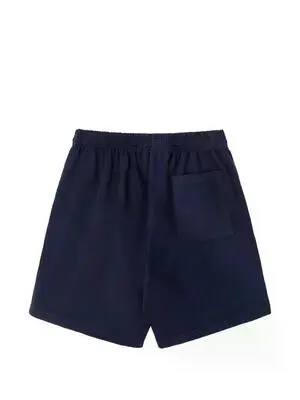 SPORTY & RICH Syracuse Embroidered-logo Shorts