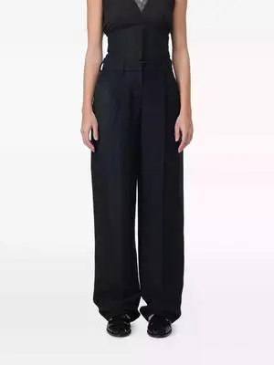 Brunello Cucinelli Pleated Wide-leg Trousers