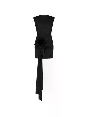David Koma Sleeveless Floor-length Dress With 3d Flower Appliqu