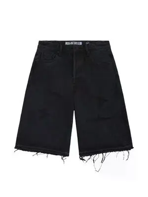 BILLIONAIRE BOYS CLUB Evo Cutoff Denim Shorts - Black