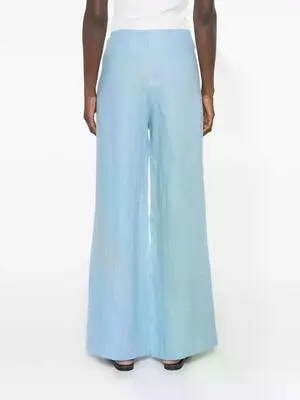 Faithfull The Brand Syna Wide-leg Trousers - Blue