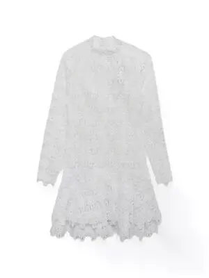 Simkhai Guipure Lace Long Sleeve Dress