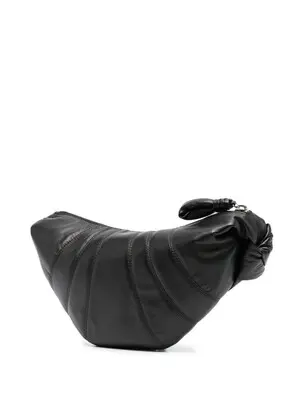 LEMAIRE Croissant Small Leather Shoulder Bag