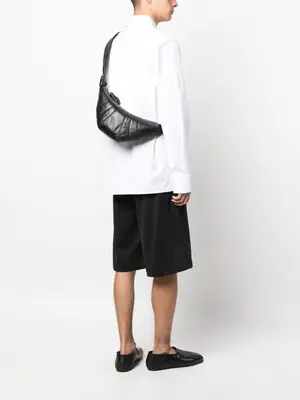 LEMAIRE Croissant Small Leather Shoulder Bag