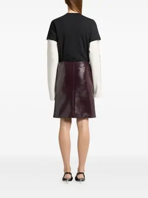 COURREGES Logo Cotton T-shirt