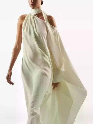TALLER MARMO Atlas Draped Dress