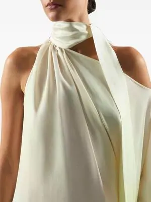 TALLER MARMO Atlas Draped Dress