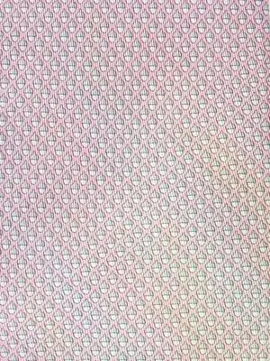 FERRAGAMO Silk Gancini Print Neck Tie