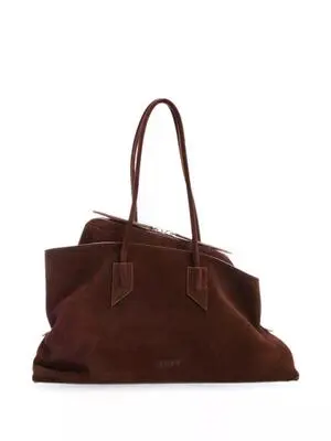 Attico Medium La Passeggiata Shoulder Bag - Brown