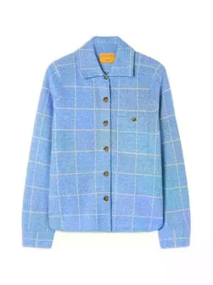 Guest In Residence Dylan Plaid Shirt - Blue