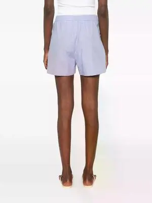 AIAYU Button Detail Shorts - Purple