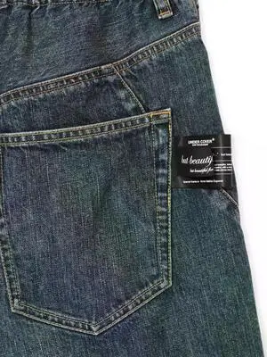 Undercover Panelled Denim Shorts