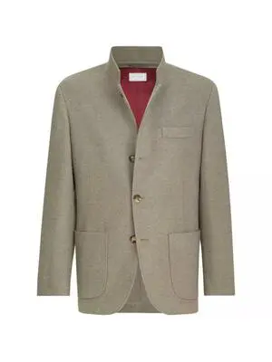 Brunello Cucinelli Lightweight Water-resistant Cashmere Outerwear Blazer