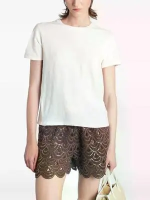 MC2 SAINT BARTH Logo Embroidered T-shirt