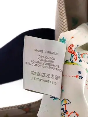 Hermès Cabriole Tote Bag In Nappy Canvas - Blue