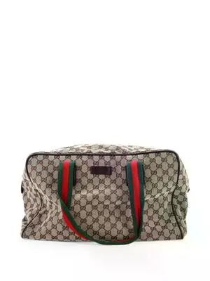Gucci Gg Canvas Carry-on Duffle Bag