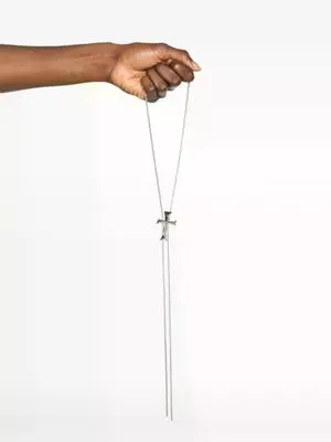 LAG WORLD Croix Cross Pendant Necklace - Silver