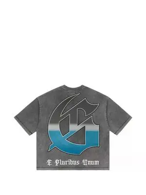 GODSPEED Graphic-print Washed T-shirt - Grey