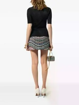 Missoni Ribbed Knit High-neck Sweater