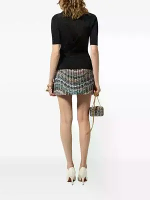 Missoni Ribbed Knit High-neck Sweater