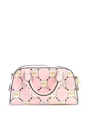 Gucci Ophidia Convertible Boston Top Handle Bag - Pink