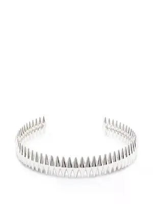 LAG WORLD Tank Choker Necklace - Silver