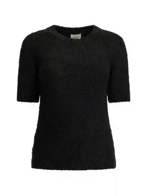 Khaite Short Sleeve T-shirt - Black