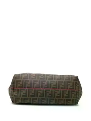 Fendi Zucca Spalmati Roll Tote Bag