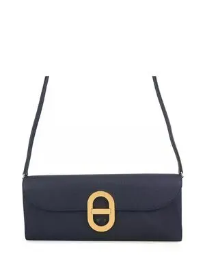 Hermès Epsom Chaine D'ancre Wallet Crossbody Bag - Blue