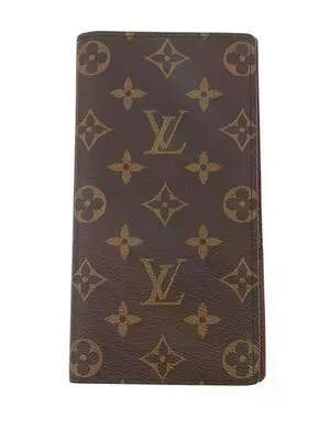 LOUIS VUITTON 2000-2026 Monogram Brazza Wallet Long Wallets